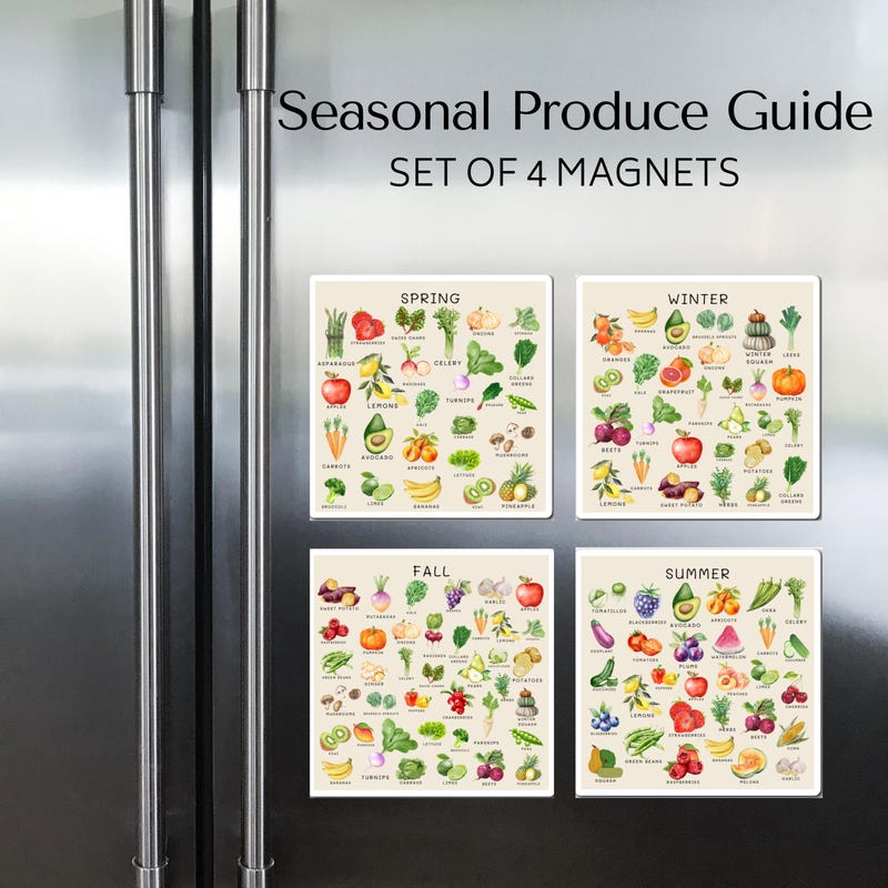 Refrigerator Magnets 4x4 - Etsy