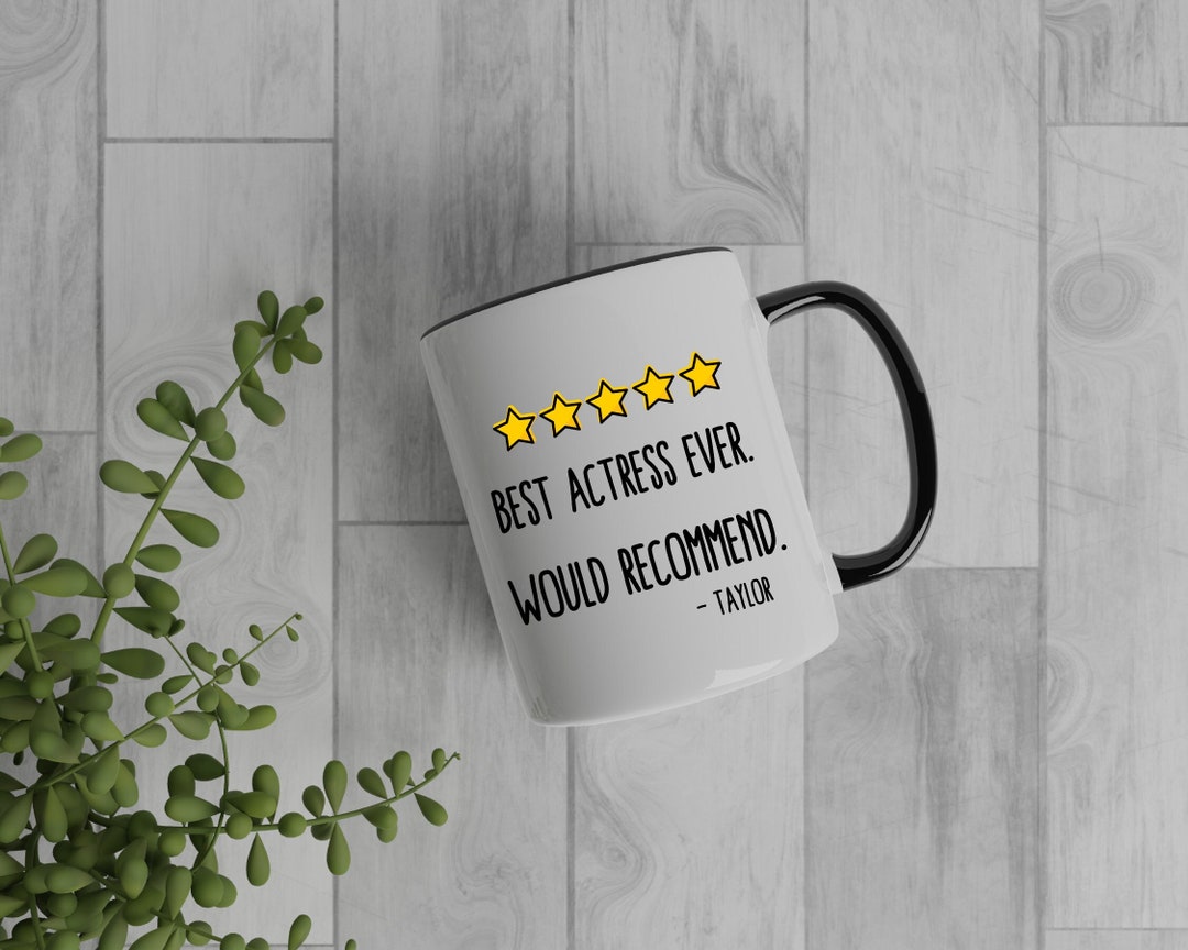 Best Actress Ever Mug, Actress Gifts, Theatre Mug, Actress Christmas ...