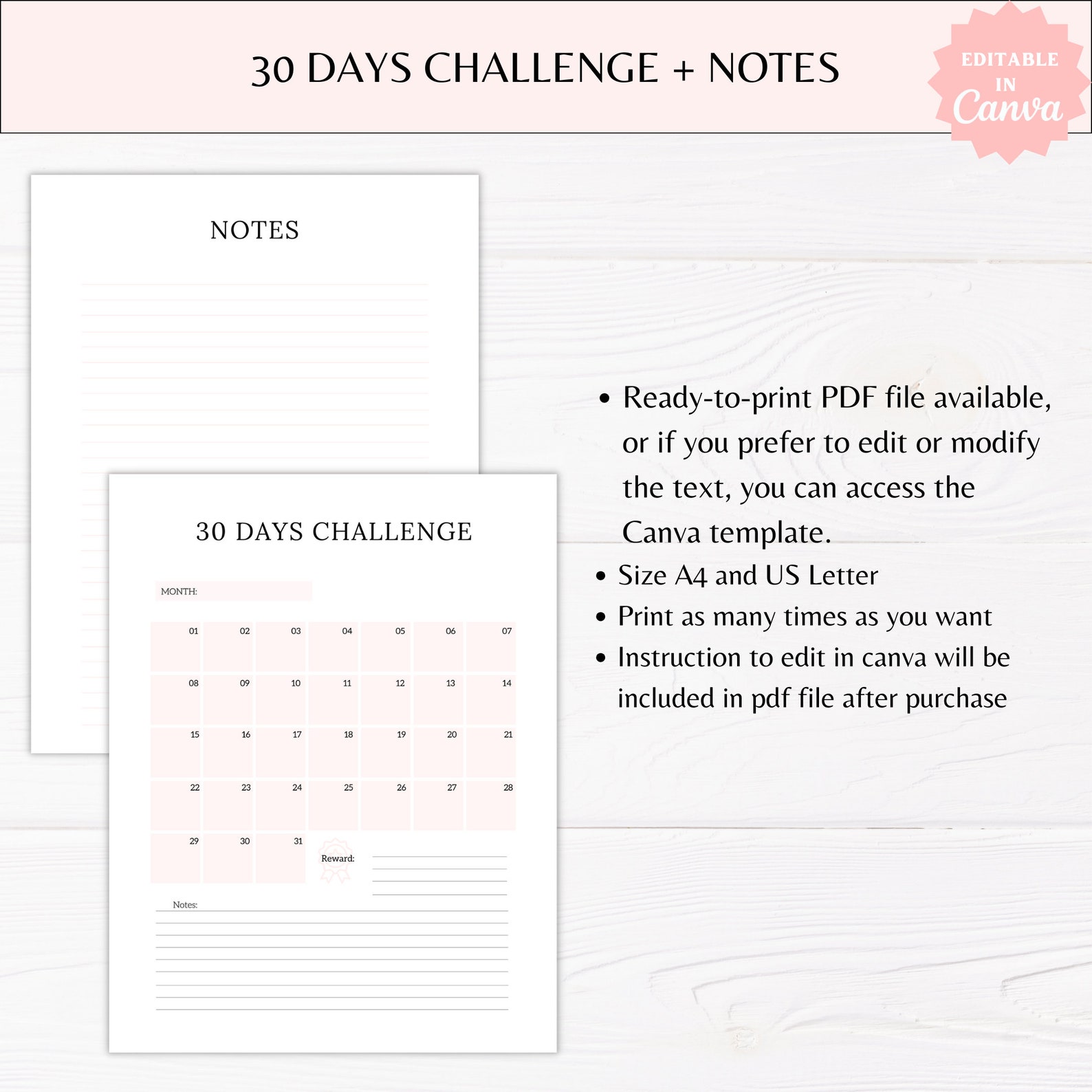 Fitness Planner Weight Lost Tracker Fitness Journal Workout Planner ...