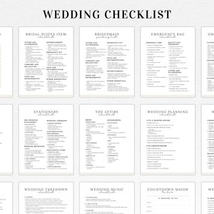 Wedding Planner Template Bundle | Ultimate Wedding Day Binder | Wedding ...