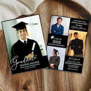 Graduation Invitation Template | Graduation Invitation | Graduation ...