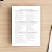 Deep Clean Checklist Printable | Minimalist Deep Clean Checklist ...