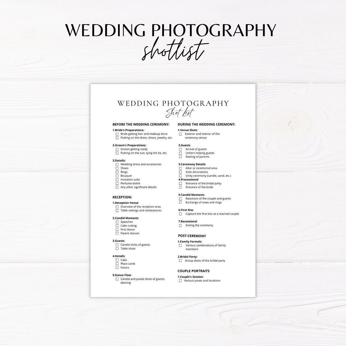 Wedding Checklist Wedding Planning Checklist Wedding Checklist Template ...