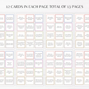 Conversation Starters Cards for Kids to Foster Communication ...