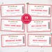 Printable Christmas Coupon Cards, Editable Christmas Coupons, Custom ...