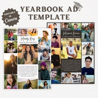 Yearbook Ad - Etsy