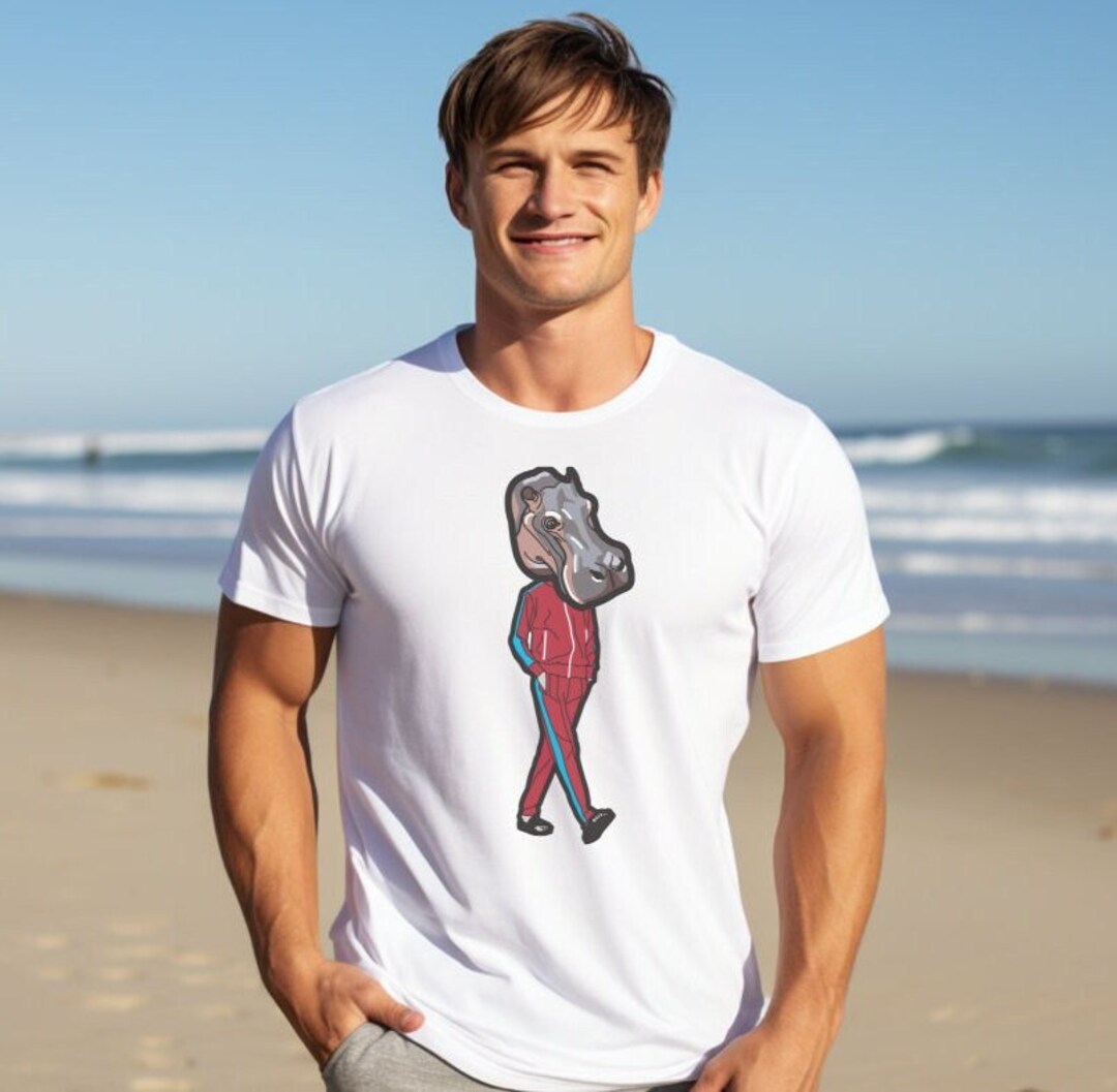 Hippopotamus Shirt, Tracksuit Hippo Tee, Hippopotamus Lover Top ...