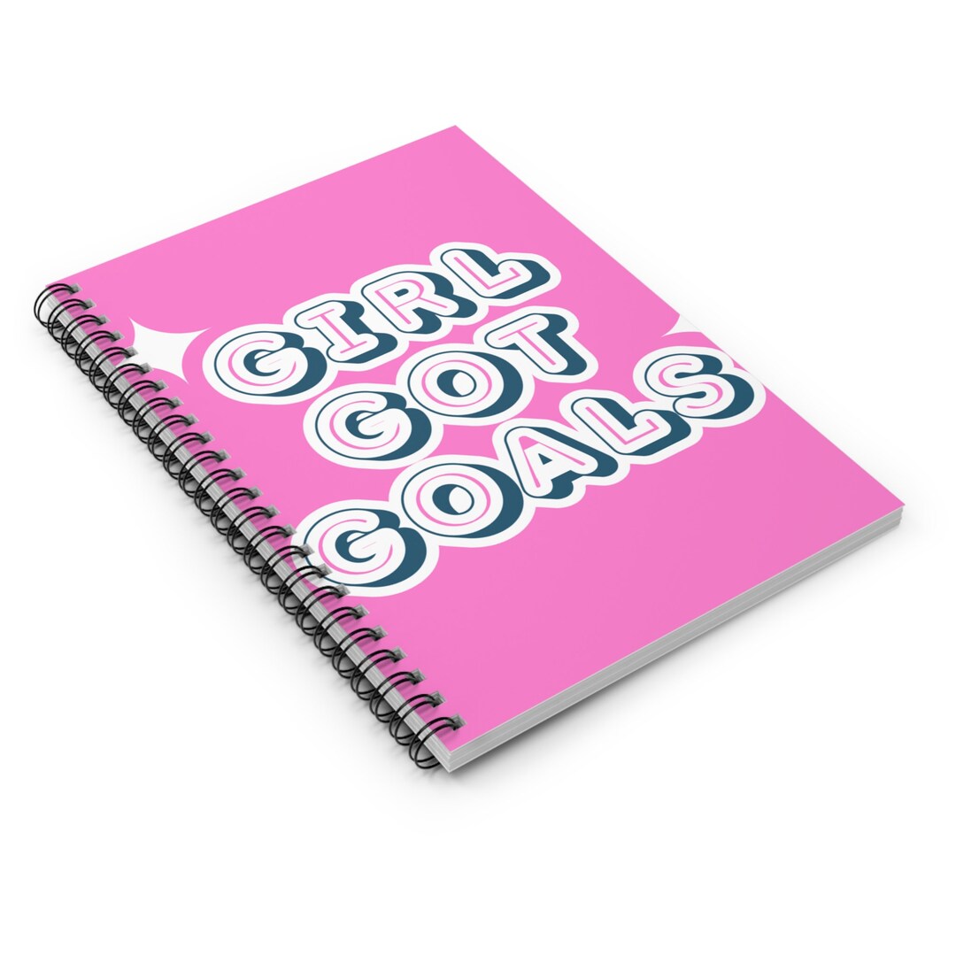 Girl Got Goals Notebook - Etsy