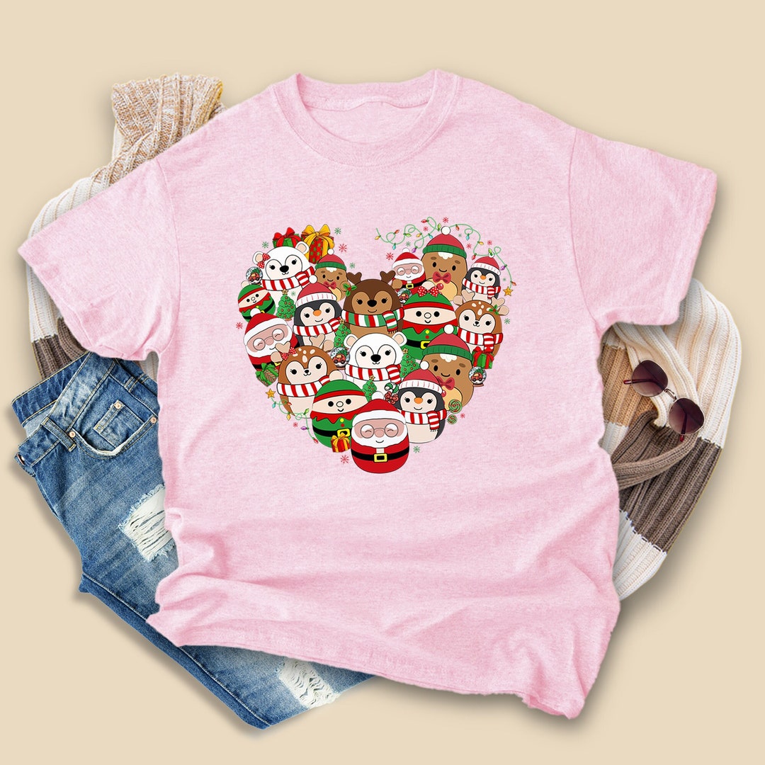 Merry Squishmas Shirt, Squishmallow Christmas Shirt, Squishmallow Girl ...