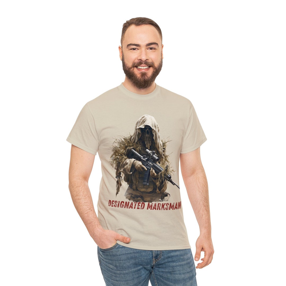 Designated Marksman T-shirt DM Shirt Sniper Countersniper DM Tshirt - Etsy