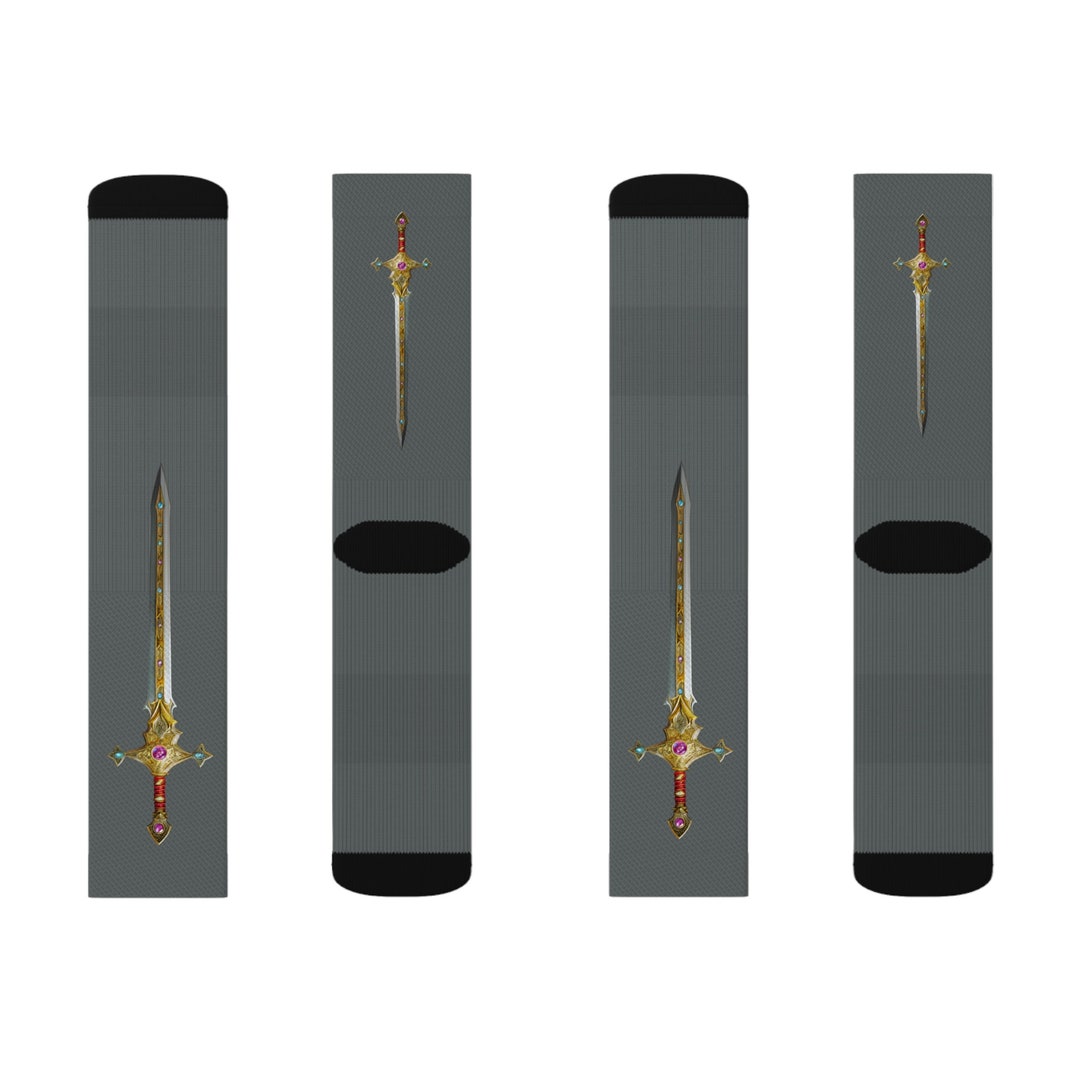 Fantasy Sword Socks - Etsy