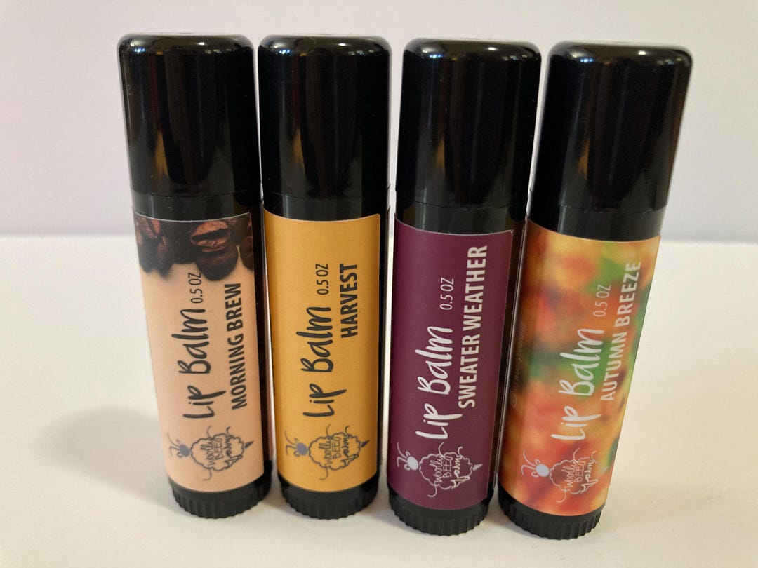 Fall Flavors 4-pack Lip Balm - 0.5 Oz - Etsy