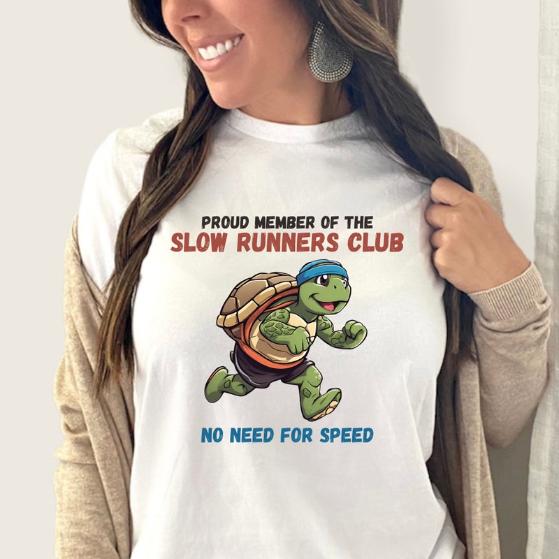 Turtle Running Shirt - Etsy