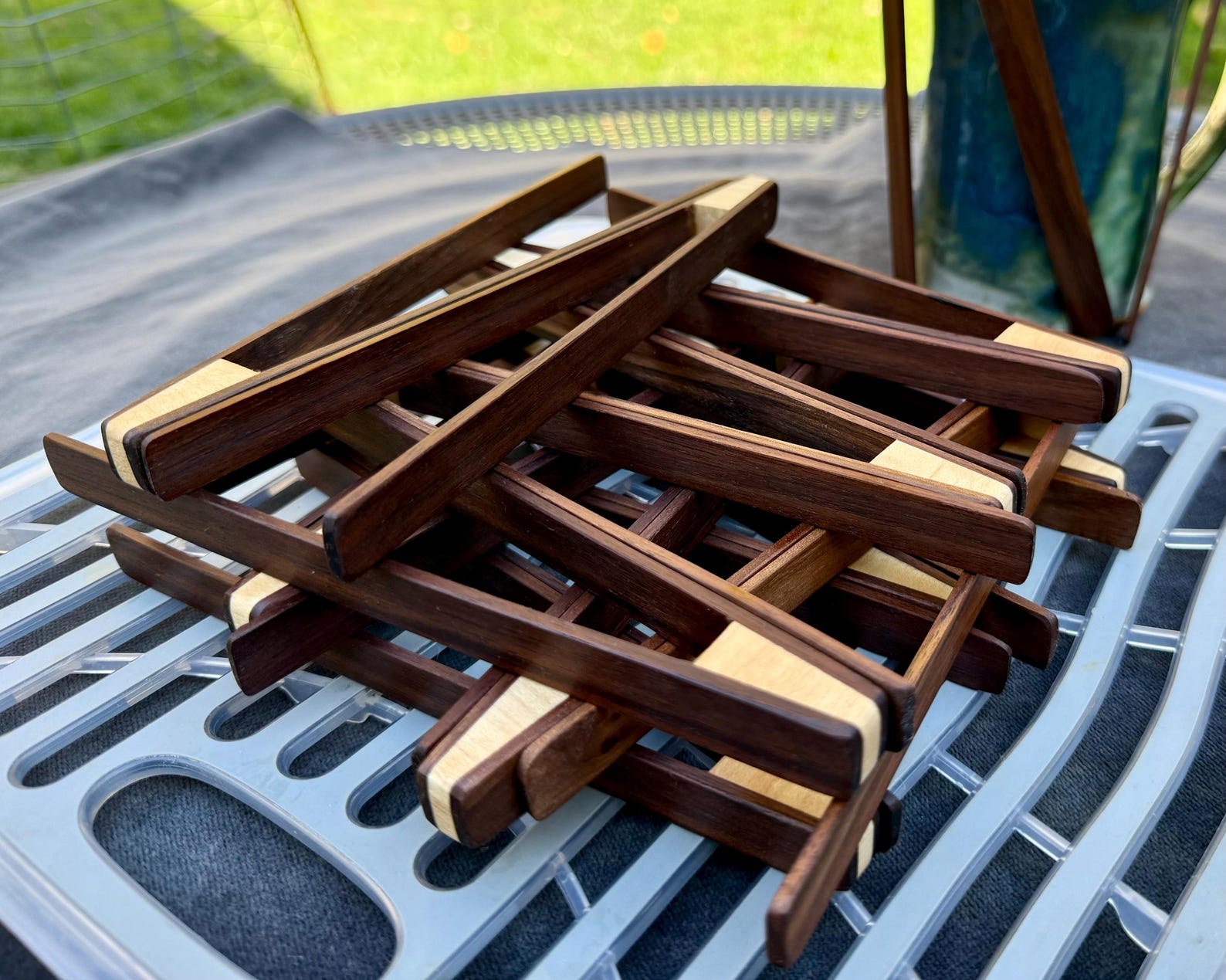 Toaster Tongs - Walnut With Maple Insert - Etsy