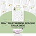 Printable Kid's Dinosaur 30 Book Reading Challenge | Dinosaur Reading ...
