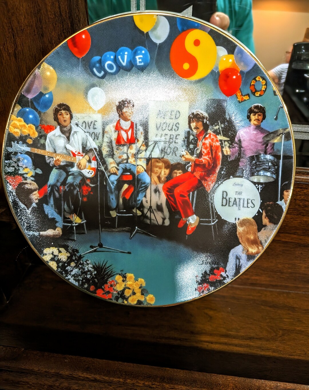 The Beatles all You Need is Love Plate COS Box - Etsy