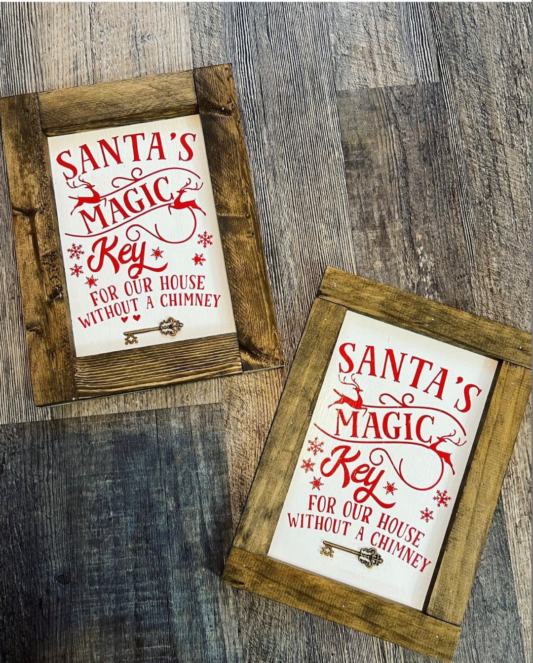 Santas Magic Key Sign - Etsy