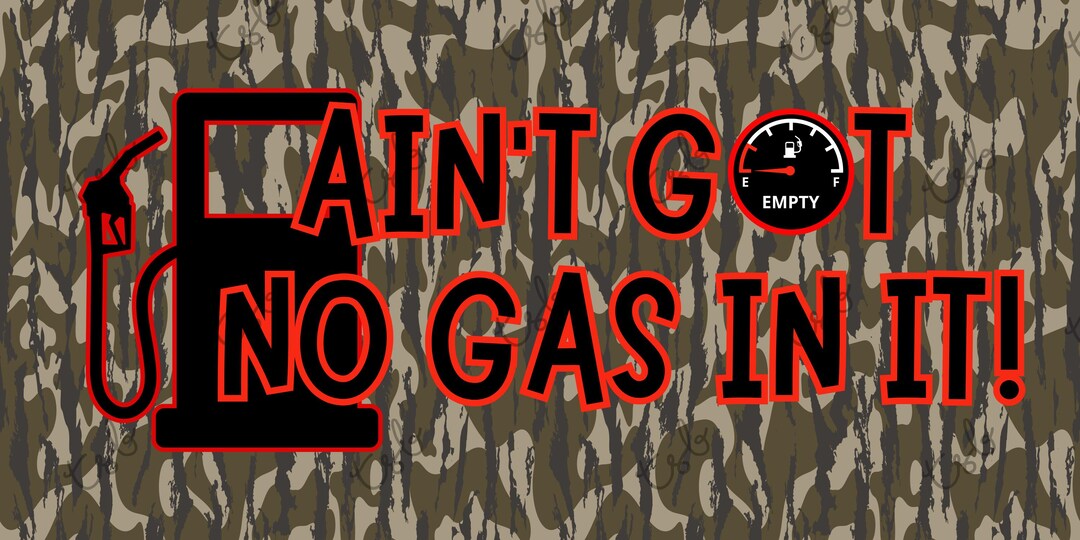 No Gas Liscense Plate PNG - Etsy