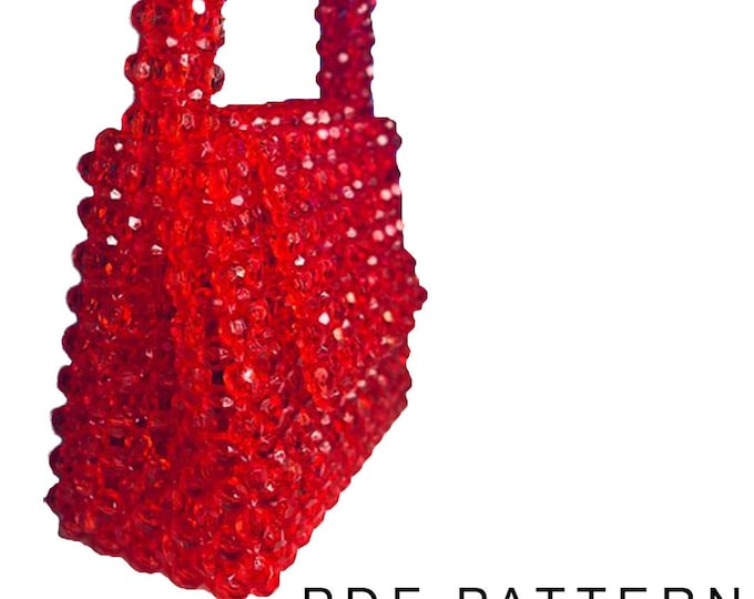 Beaded Bag Pattern and Instruction PDF - Etsy