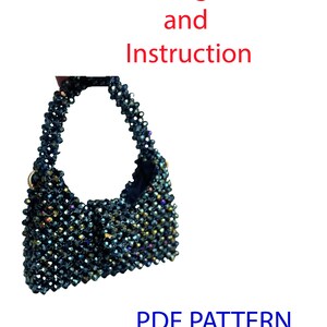 Beaded Bag Pattern and Instruction PDF - Etsy