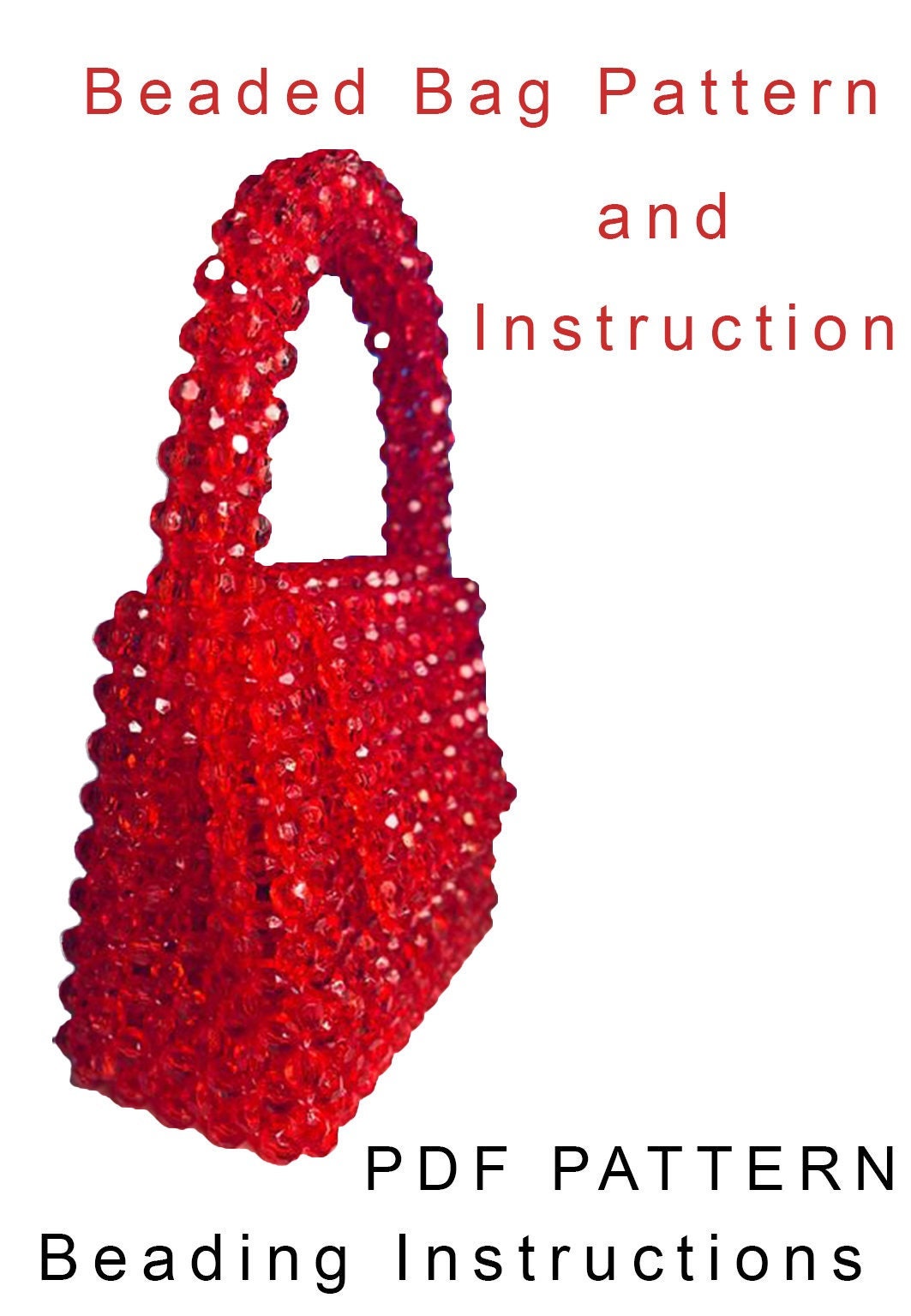 Beaded Bag Pattern and Instruction PDF - Etsy