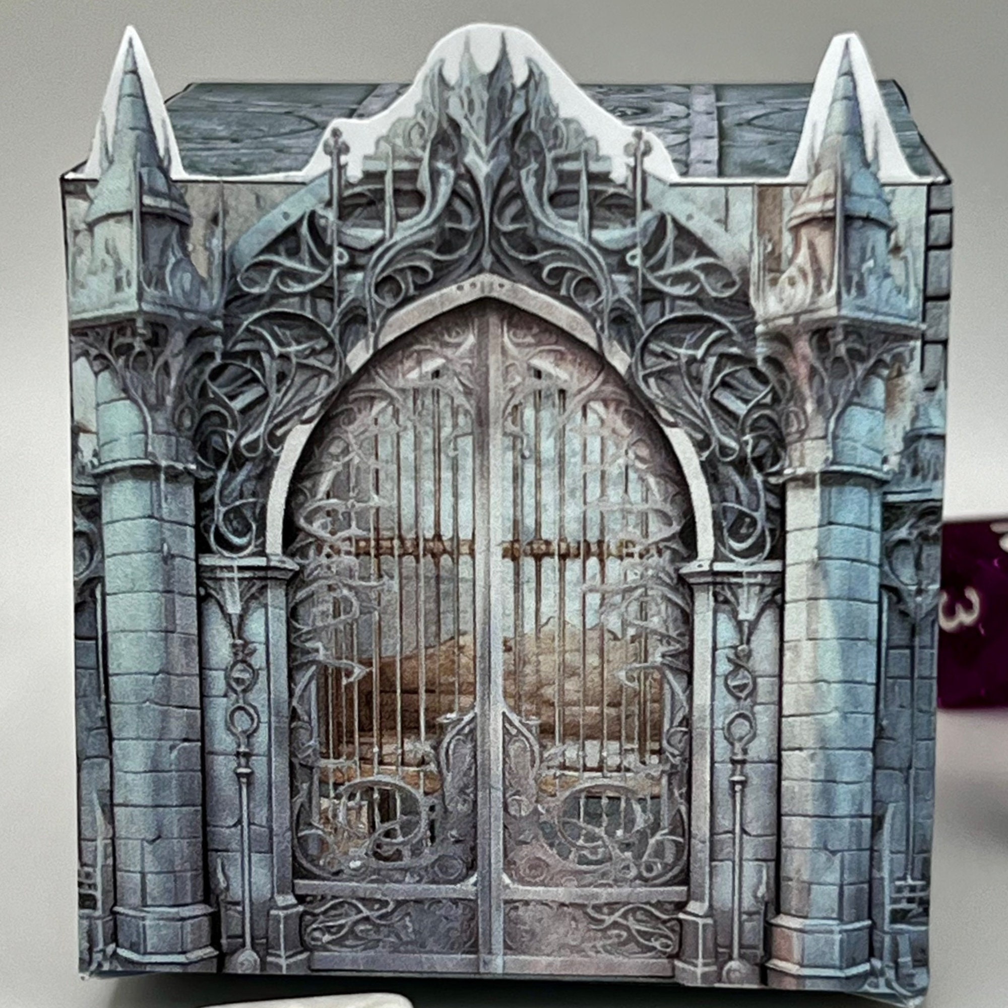 Elvish Dice Jail Box DIY Craft for TTRPG Gift With Purchase Printable ...