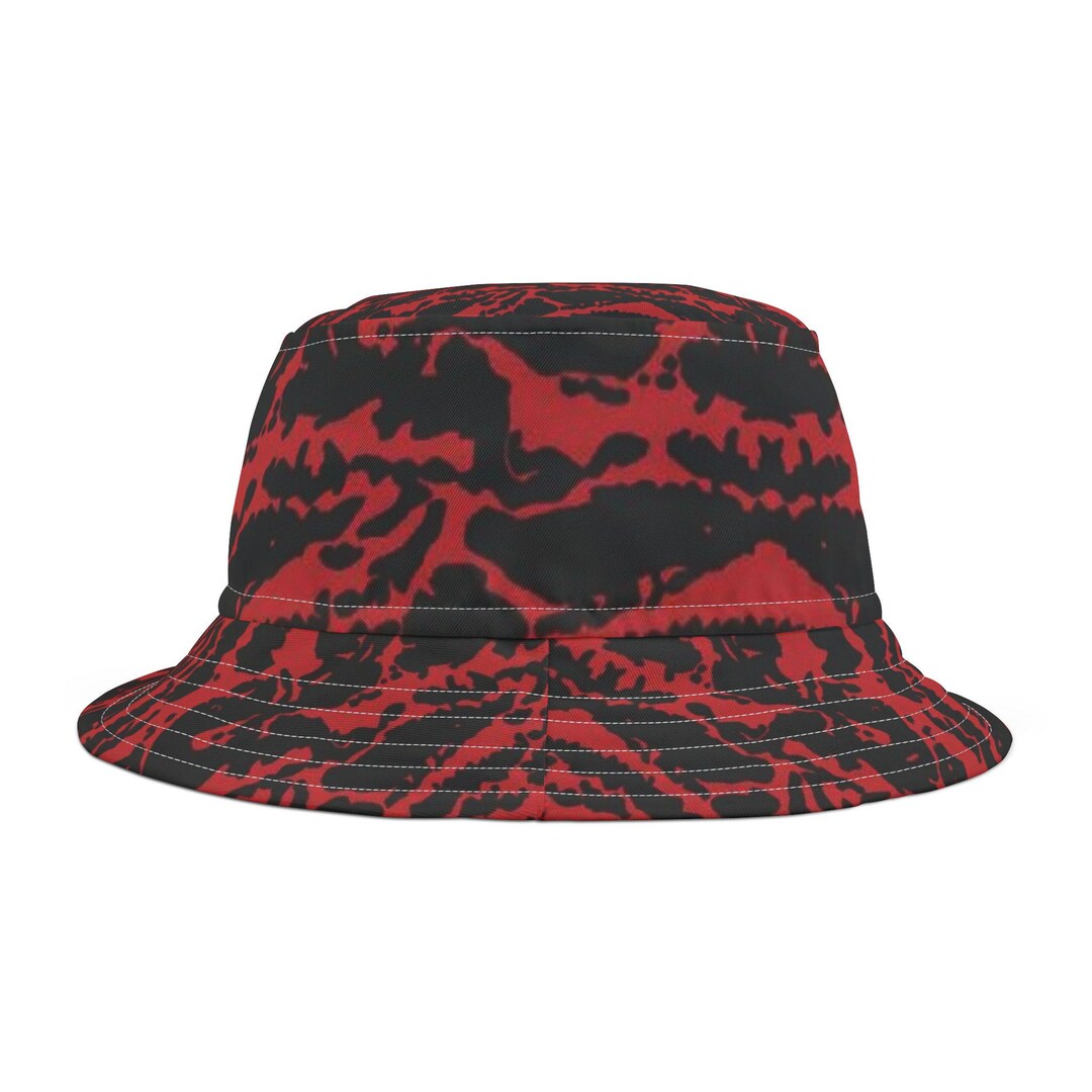 Red Tiger Modern Warfare Bucket Hat Gaming-inspired Streetwear Hat ...