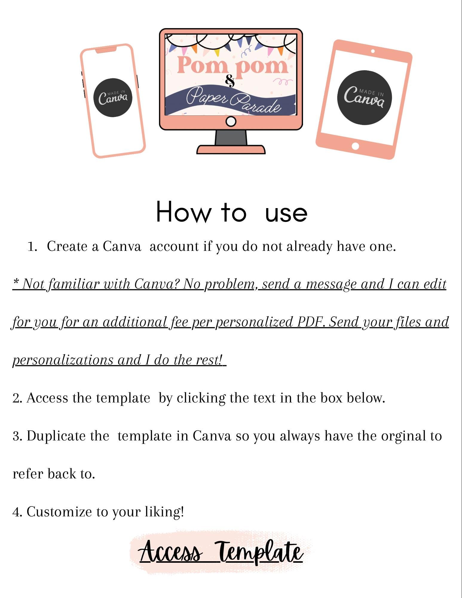 DIGITAL Class Certificate for Awards, End of Year or Graduation *CANVA ...