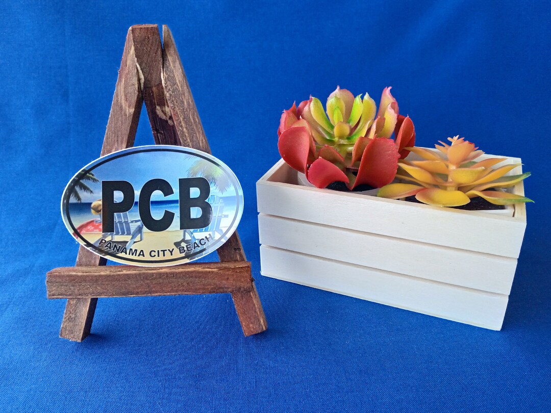 Panama City Beach PCB Stickers for Cars, Glass, Bumper, Laptop, Glass ...