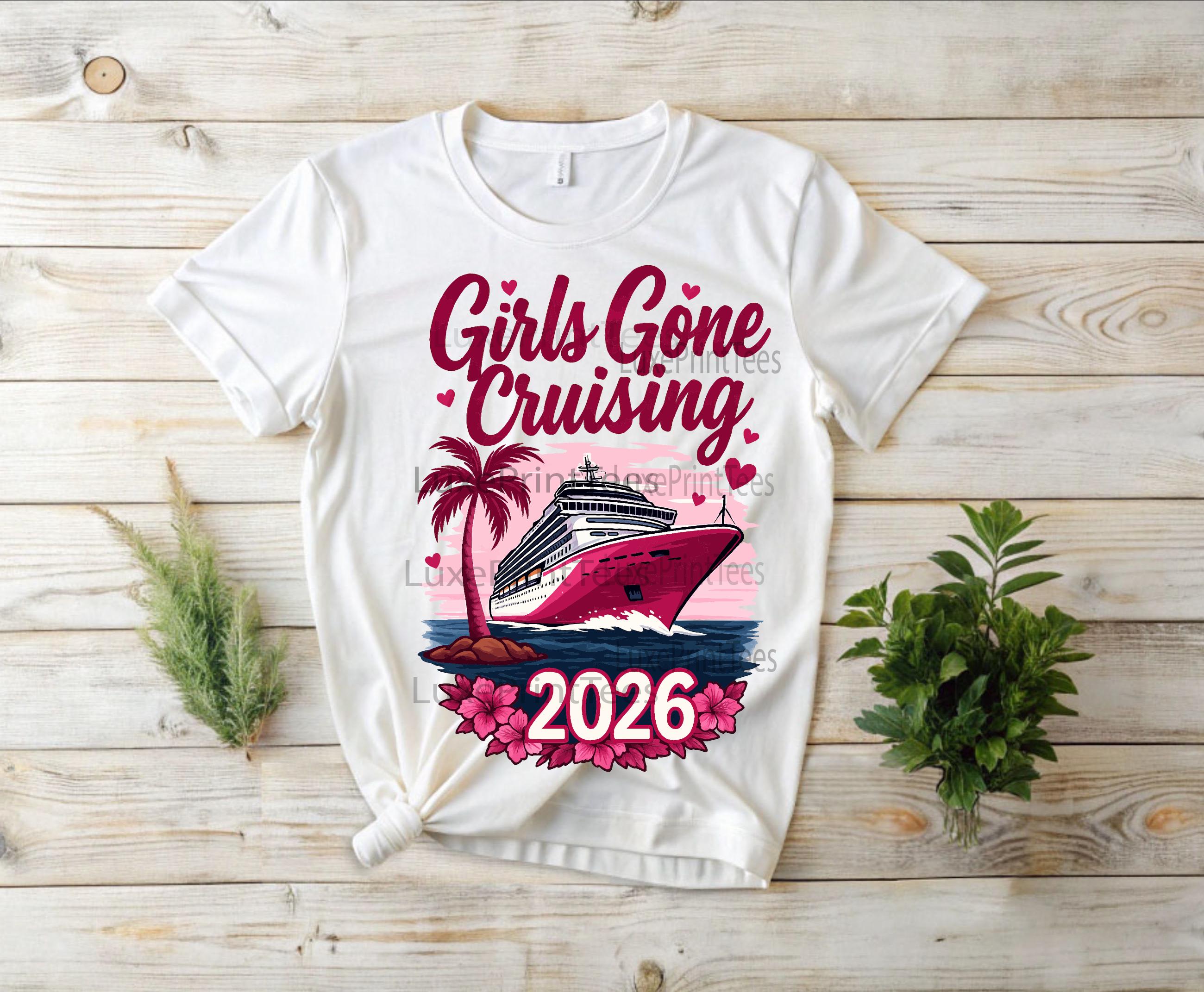 Girls Gone Cruising 2026 PNG | Girls Cruise Digital Download | Cruise ...
