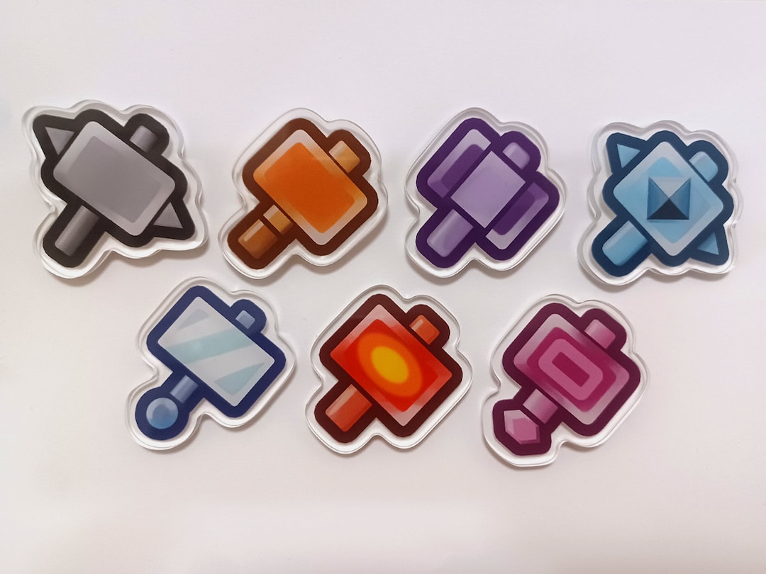 Thousand Year Door Hammer Badge Set - Etsy