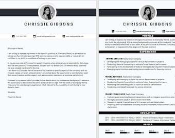 Cover Letter TEMPLATE - EDITABLE Resume Word Document. - Etsy