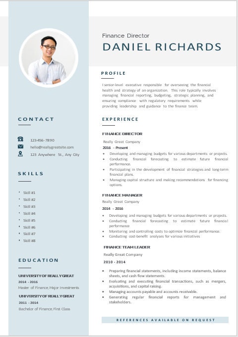 CV and Cover Letter TEMPLATE - EDITABLE Resume Word Document ...