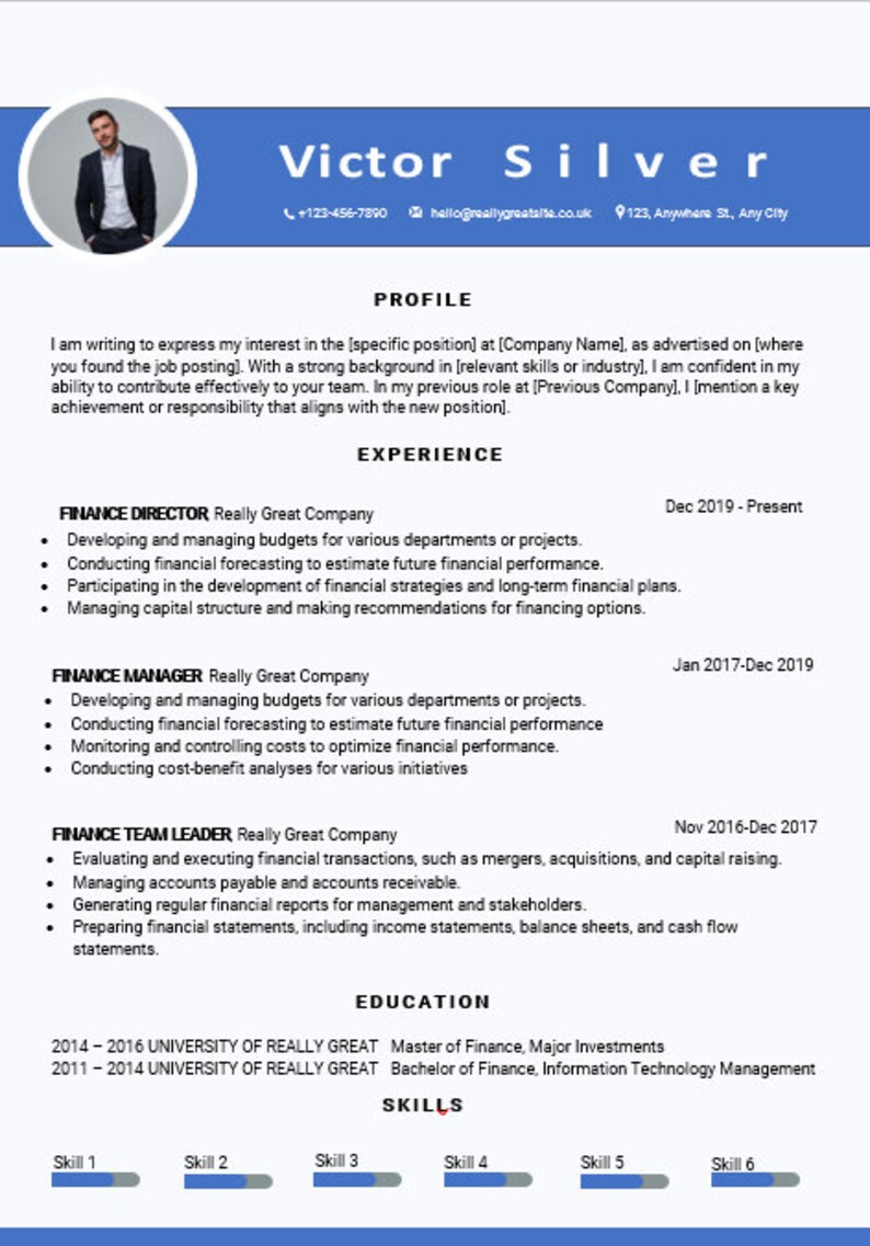 PLANTILLA DE CV y carta de presentación Documento de currículum vitae EDITABLE en Word ...