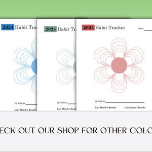 Minimalist Pink Habit Tracker, Printable Journal Sheet, Daily Planner ...