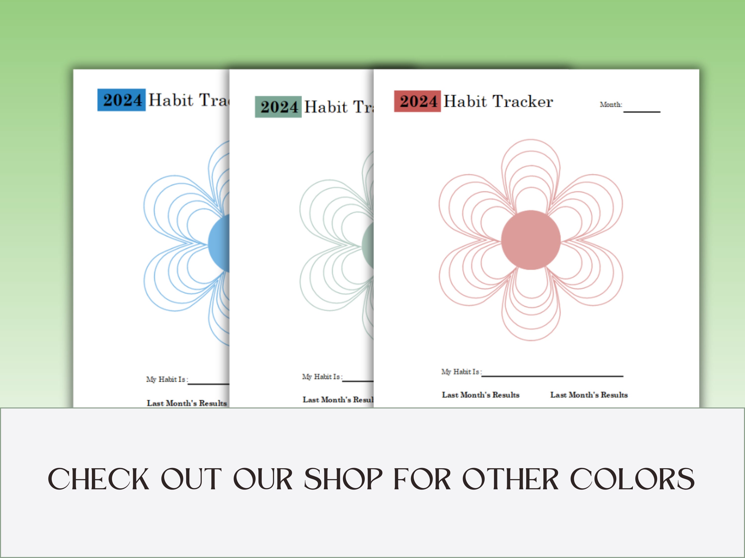 Minimalist Pink Habit Tracker, Printable Journal Sheet, Daily Planner ...