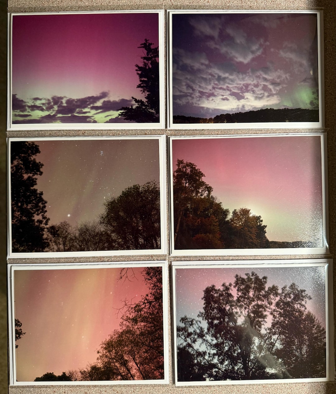 Aurora Borealis L Aurora Photo Note Cards L Northern Lights Note Cards ...