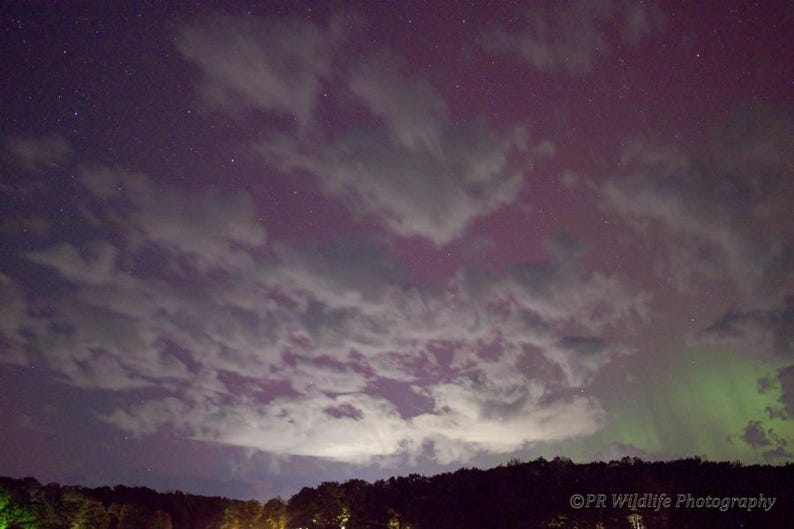 Aurora Borealis L Aurora Photo Note Cards L Northern Lights Note Cards ...