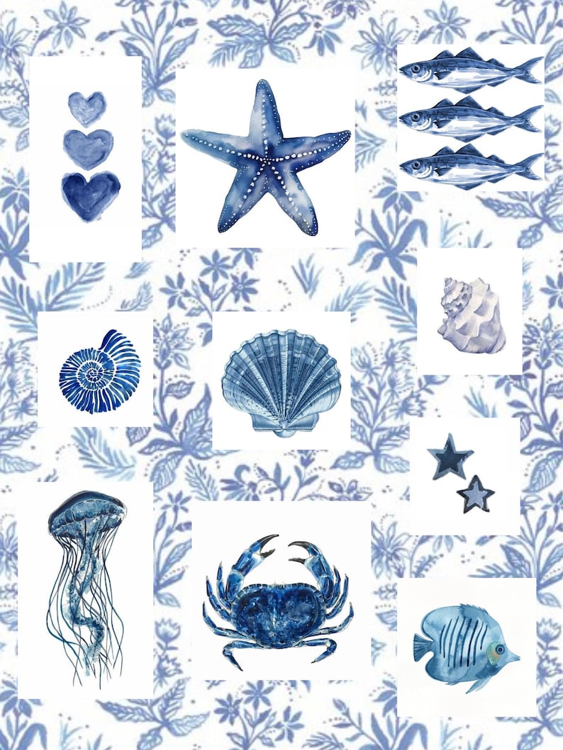 Coastal Sea Poster - Etsy