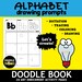 Alphabet Doodle Book Drawing Prompts | Art Enrichment Activities - Etsy