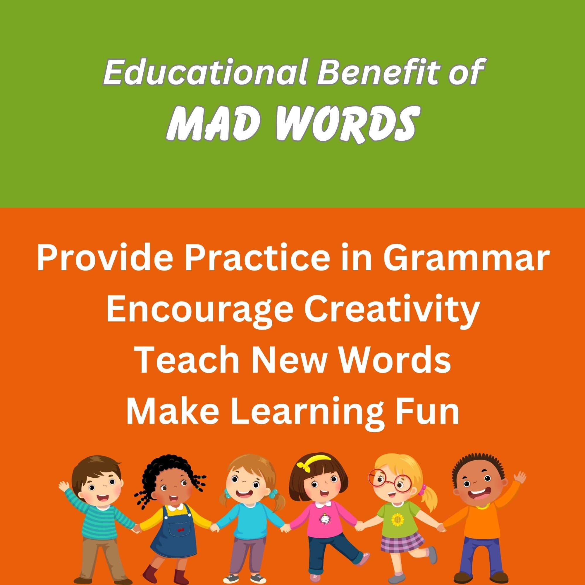 MAD WORDS My Weird Family Silly Story Fill-ins Entertaining Vocabulary ...