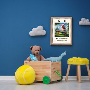 Vibrant Flashcards for Engaging Learning Elegant Rhyming Alphabet ...