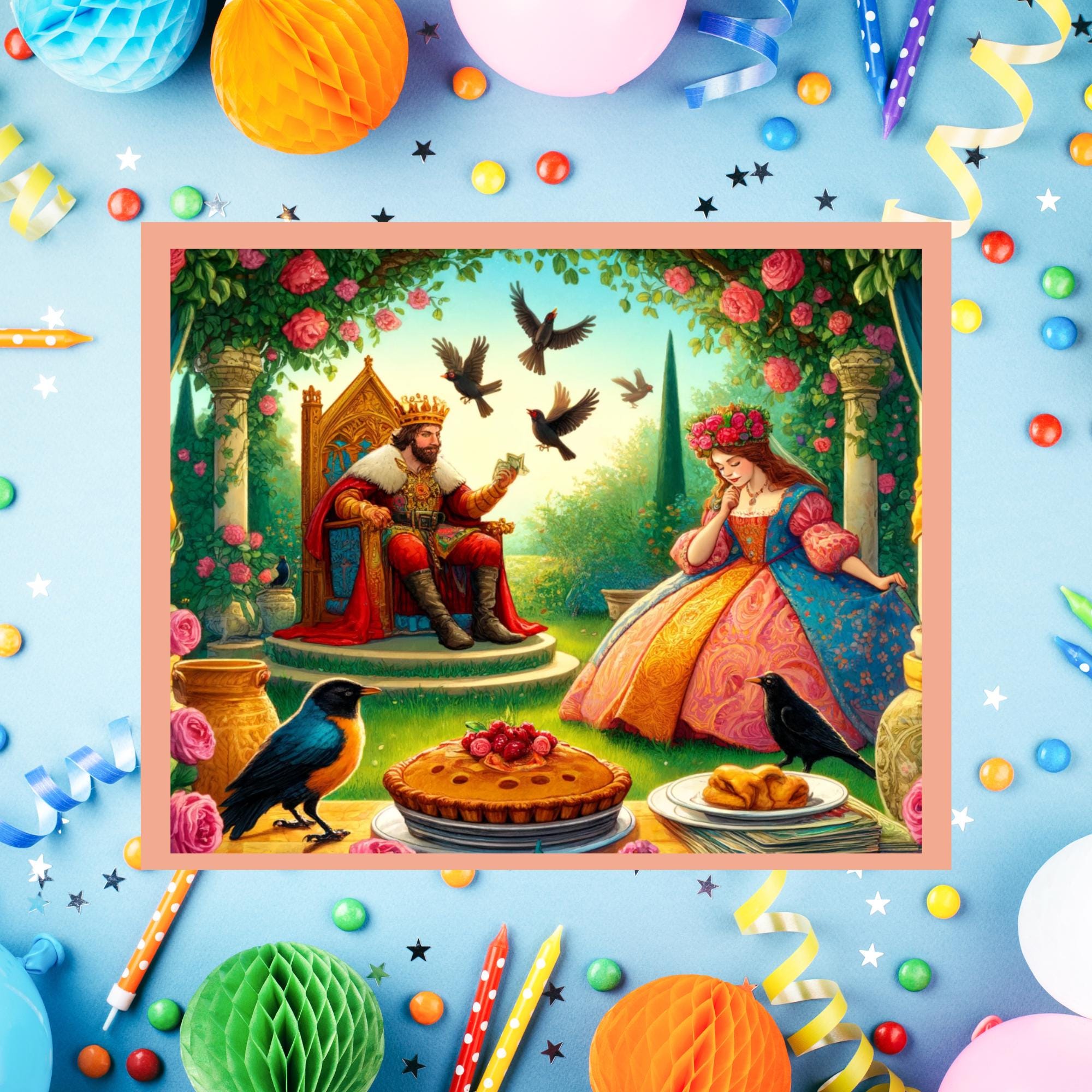 Kids' Puzzle, 30-piece Sing a Song of Sixpence Nursery Rhyme ...