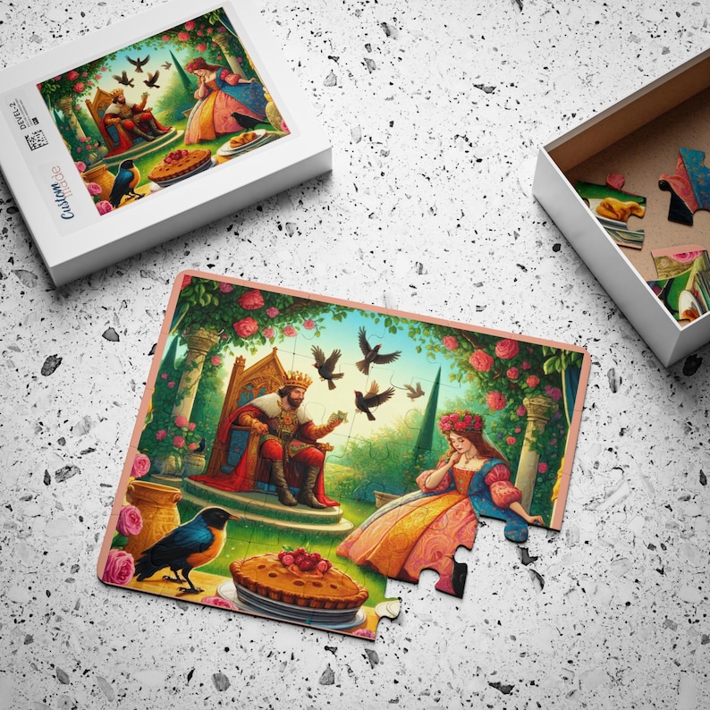 Kids' Puzzle, 30-piece Sing a Song of Sixpence Nursery Rhyme ...