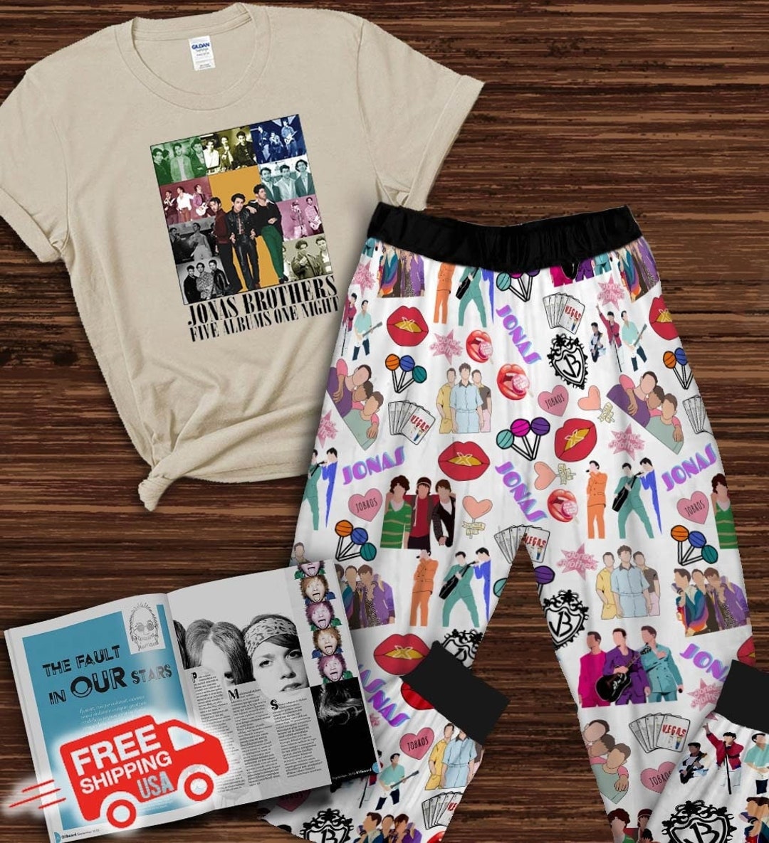 SARAH Pajamas Set JB Five Albums One Night Family Set - Etsy