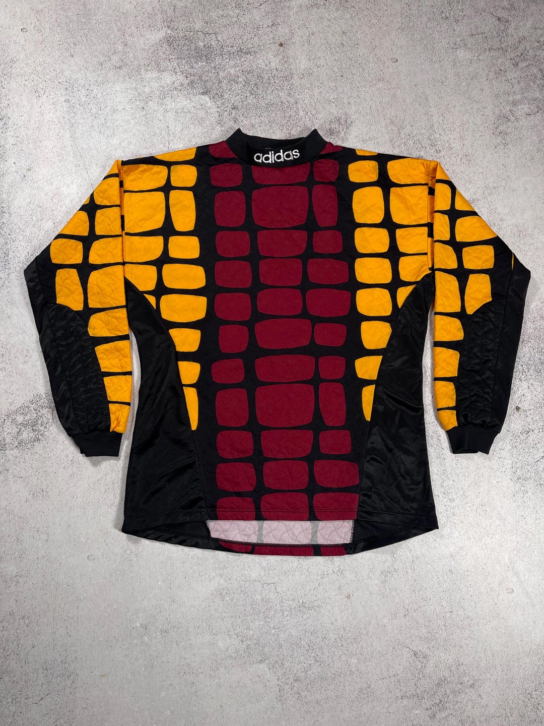 Adidas Predator Vintage 90s Goalkeeper Long Sleeve Football Jersey ...
