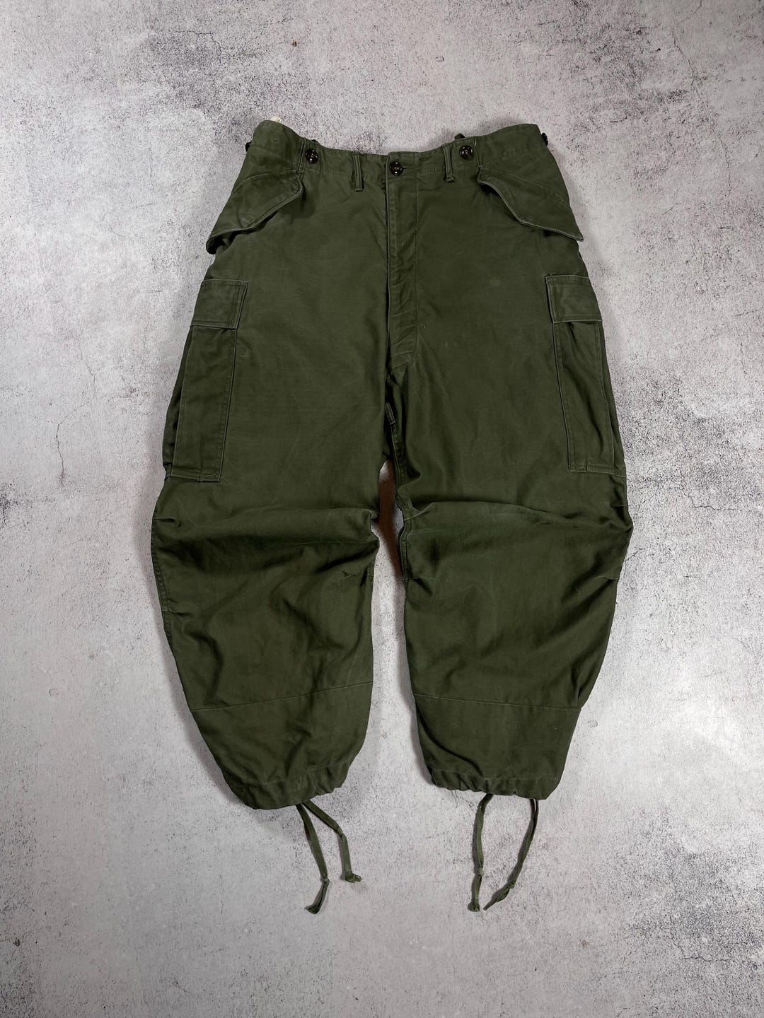 Vintage M-1951 Us.army Korean War Field Shell Combat Regular Trousers ...