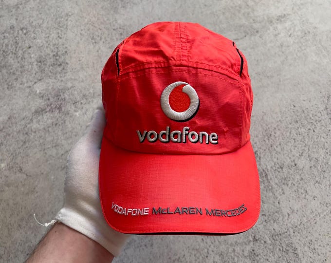 Vodafone Mclaren Mercedes F1 Racing Cap Fernando Alonso Baseball ...