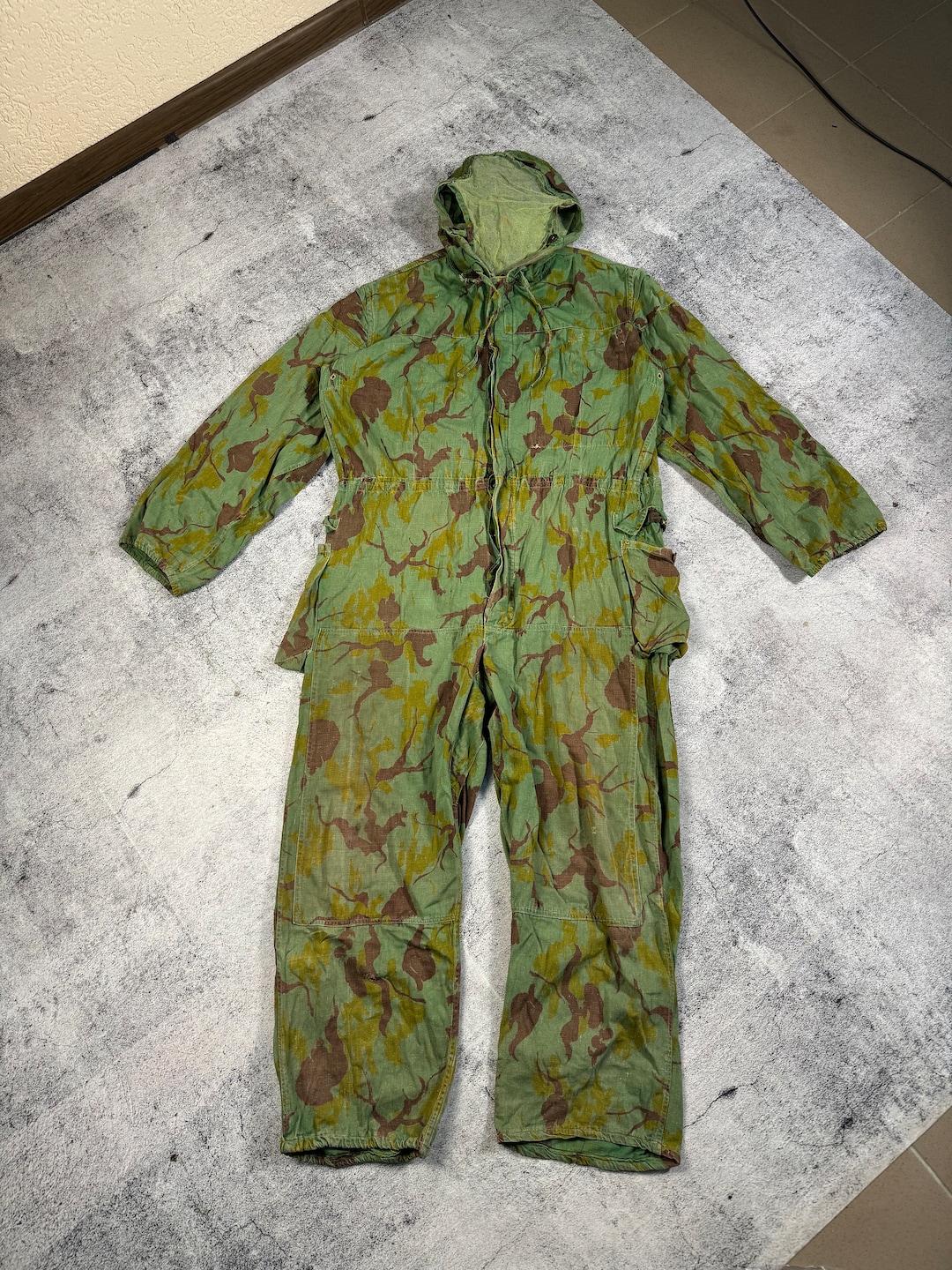 M1951 Camo Uniform Hungarian People's Army Hungry Vintage Very Rare ...