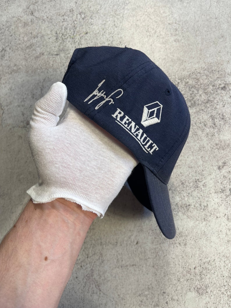 Benetton Formula 1 Racing Team Renault Vintage Cap Embroidered Snapback ...